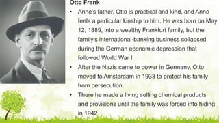 The Diary of Anne frank ppt class 10th by jagdish kumar | PPTX