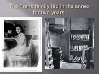 Anne Frank Summary for Kids | PPTX