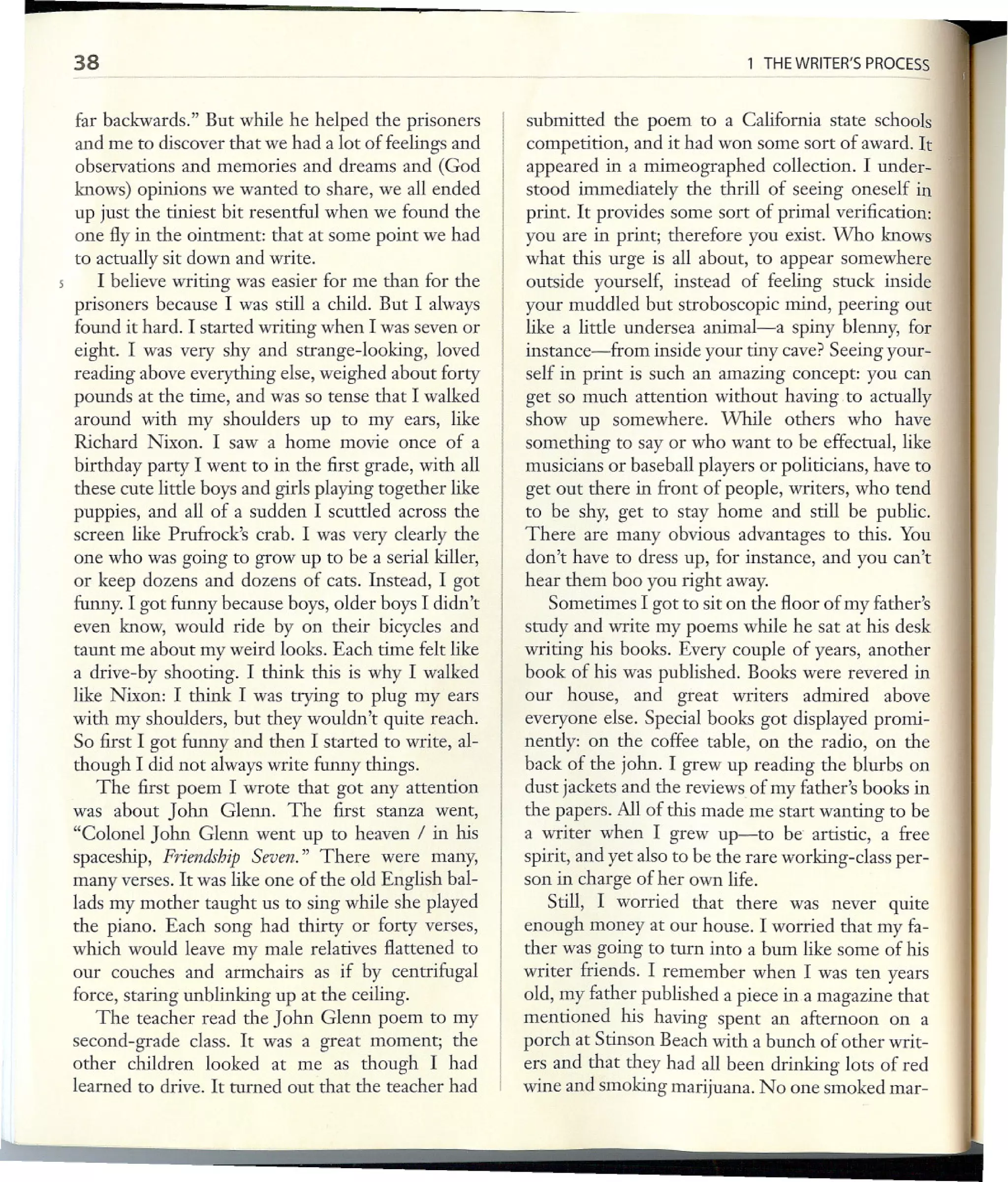 Anne Lamott "Bird by Bird" | PDF