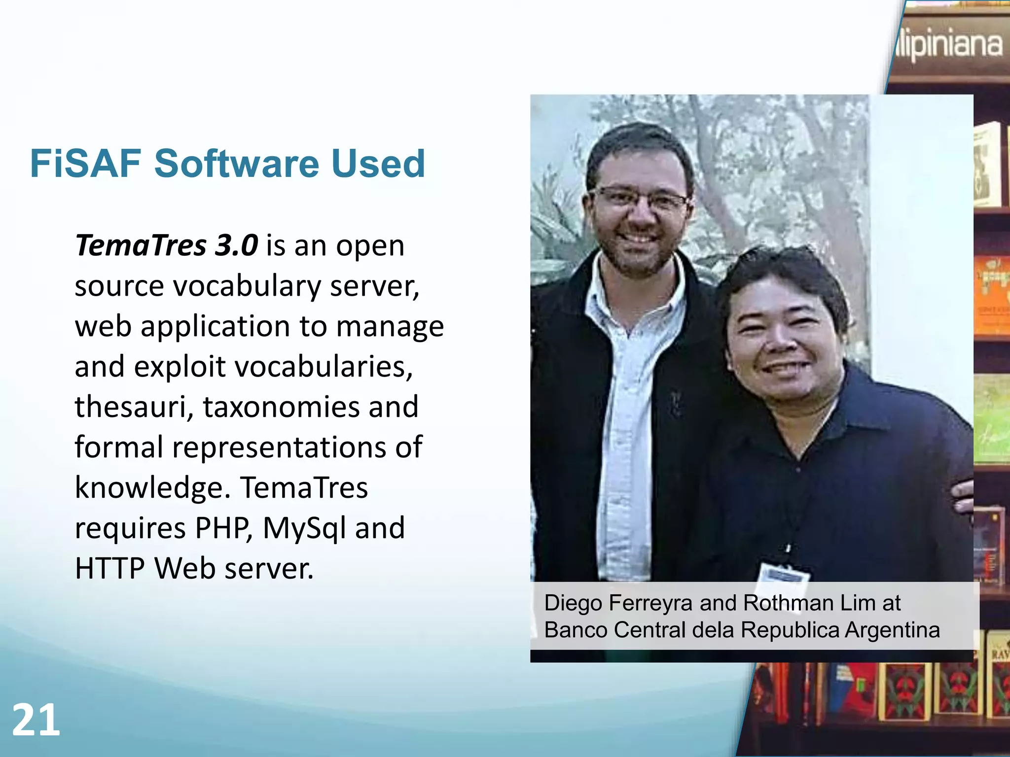 Subject Headings Authority File for Filipiniana materials / Annelyn C ...