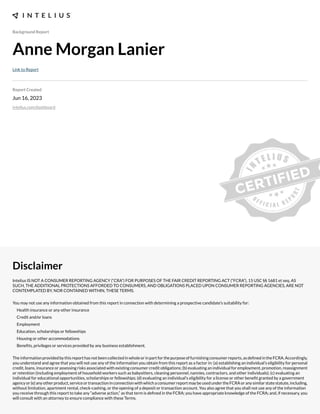 Anne Morgan Lanier | PDF