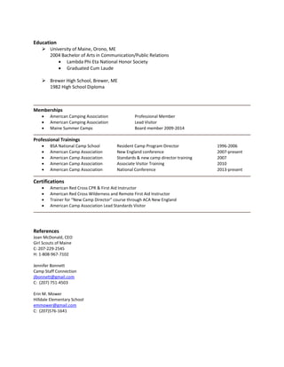 Anne resume update 9 | PDF