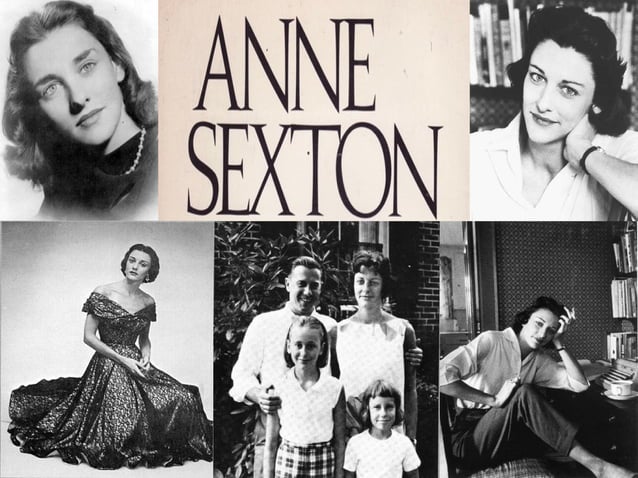 Anne Sexton: the famous American poetess | PPT | Poetry | Books and ...