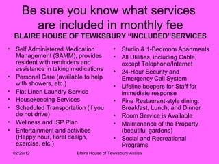 Annette Kurman | Assisted Living Presentation | PPT