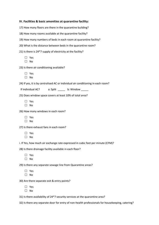 Annex 12-checklist-for-establishing-a-quarantine-centre | PDF