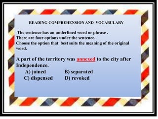 Annex Synonyms | PPTX