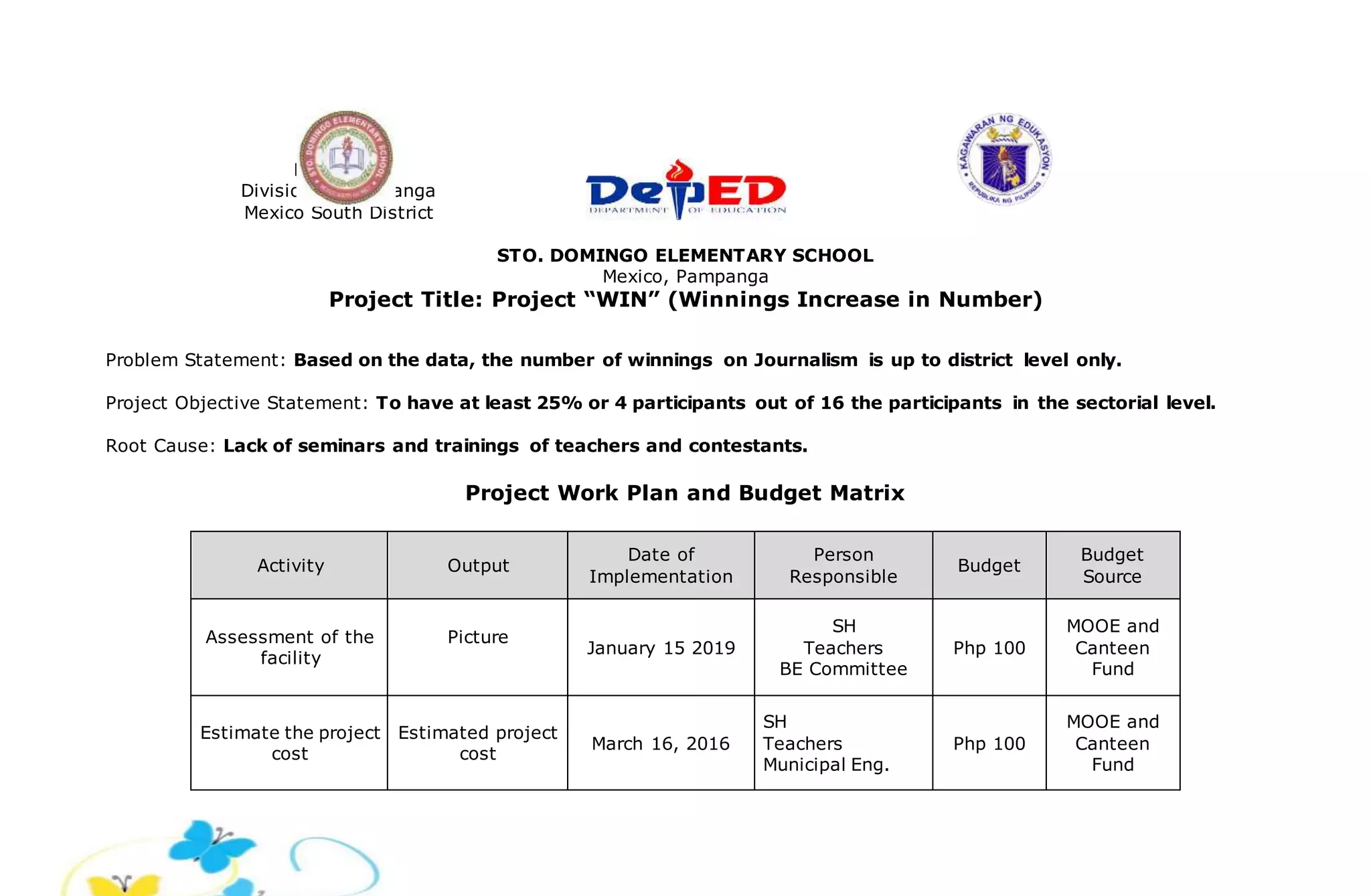 Annex 9-project-work-plan | DOCX