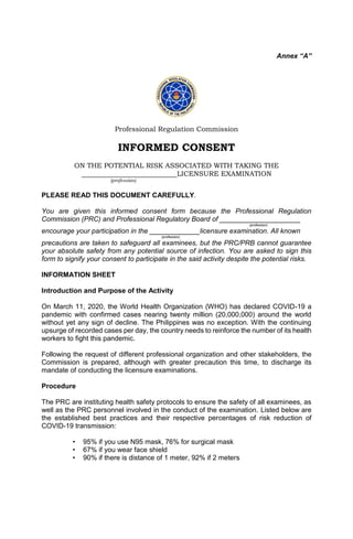 ANNEX-ABC FOR EXAMINATIONS AND FOR BOARD | PDF