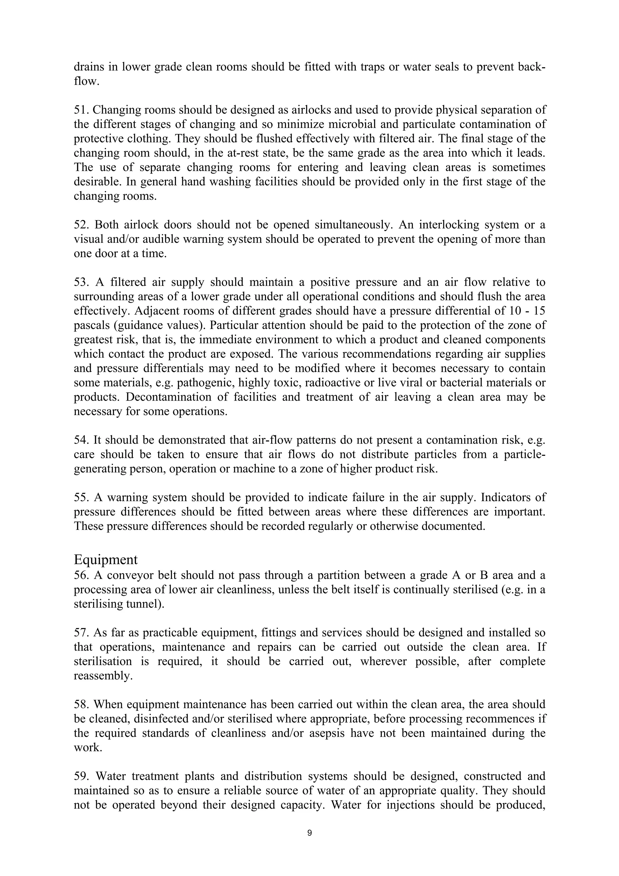 GMP EU annex 1 | PDF