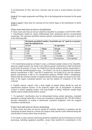GMP EU annex 1 | PDF