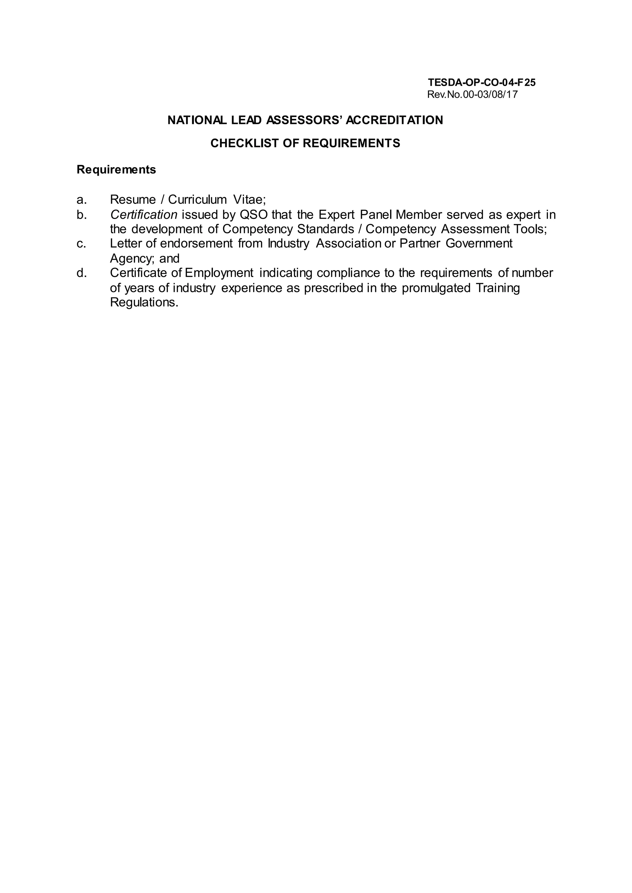 Annex 10 - Accreditation Assessors Forms.docx