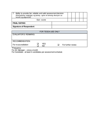 Annex 10 - Accreditation Assessors Forms.docx