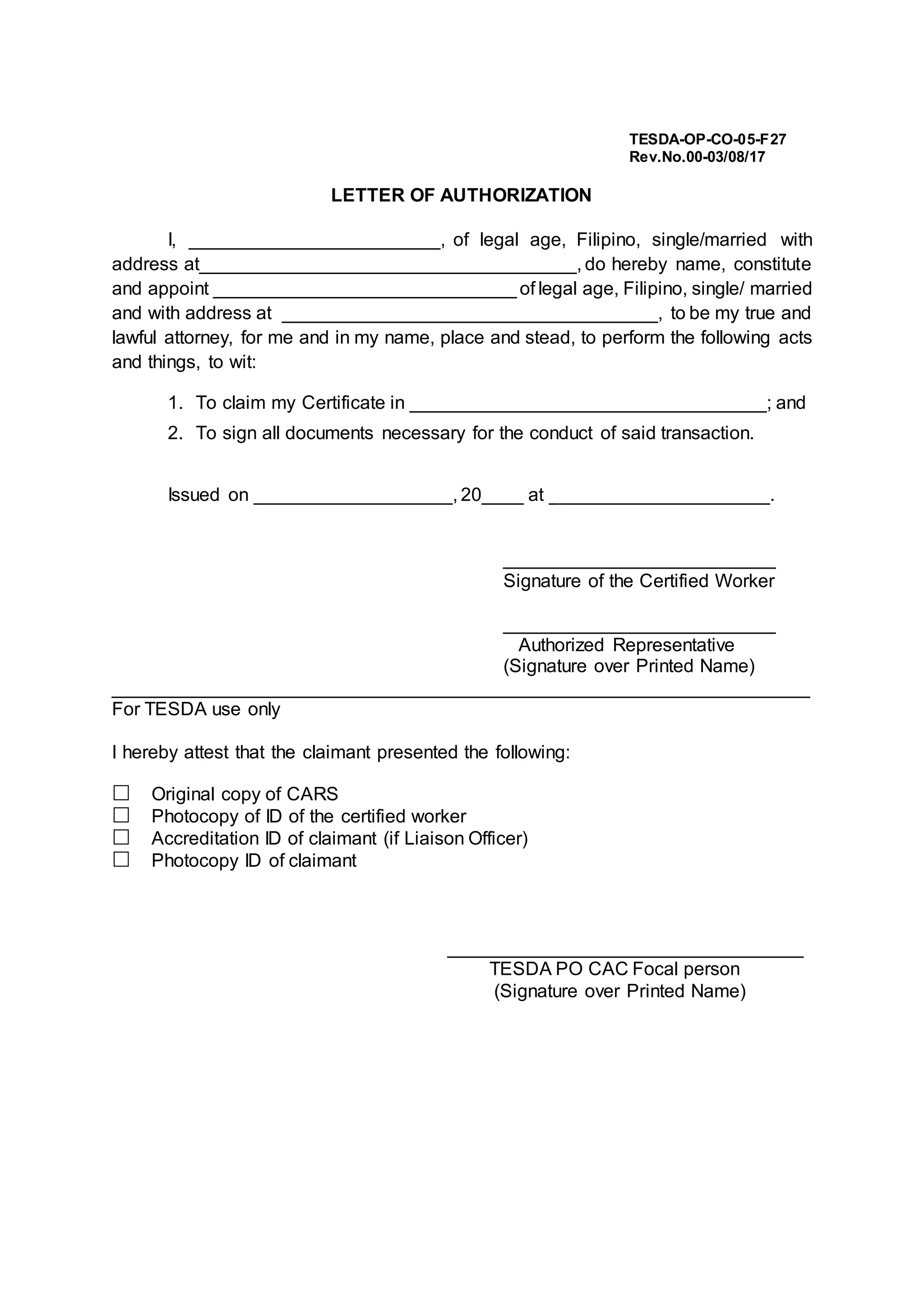 Annex 11 - Competency Assessment Forms.docx