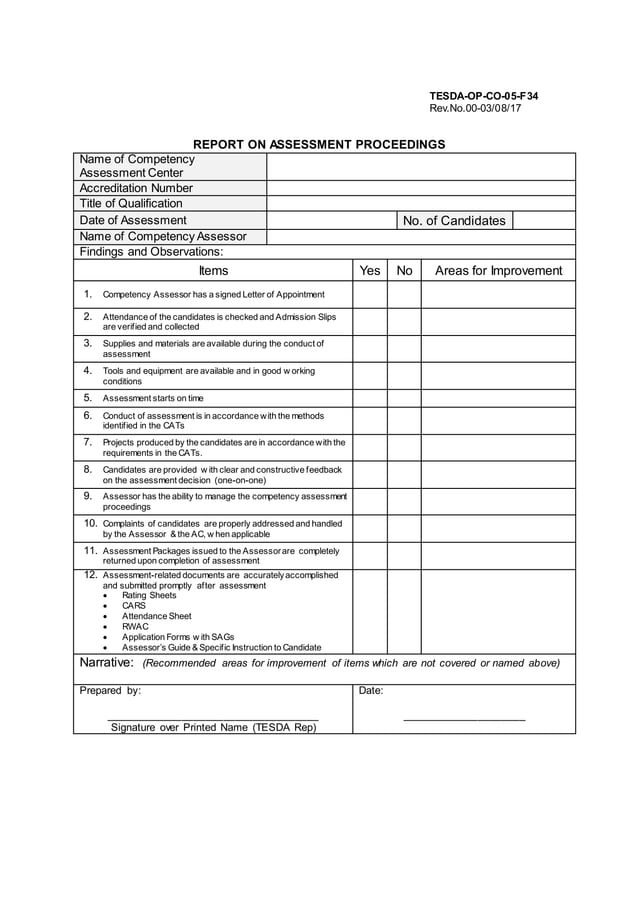 Annex 11 - Competency Assessment Forms.docx