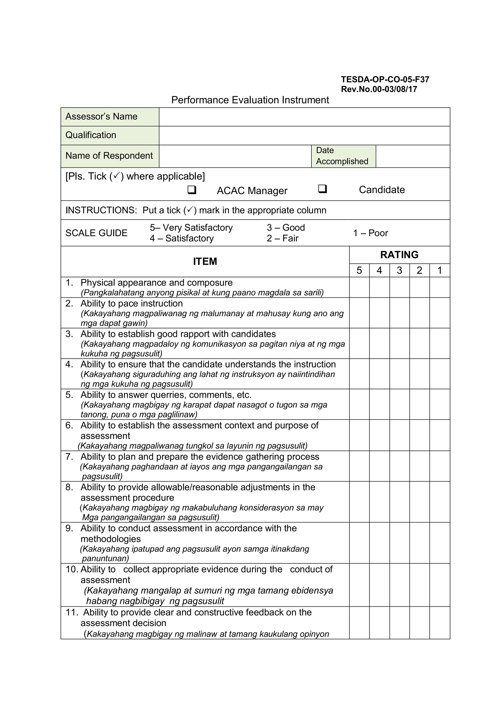 Annex 11 - Competency Assessment Forms.pdf