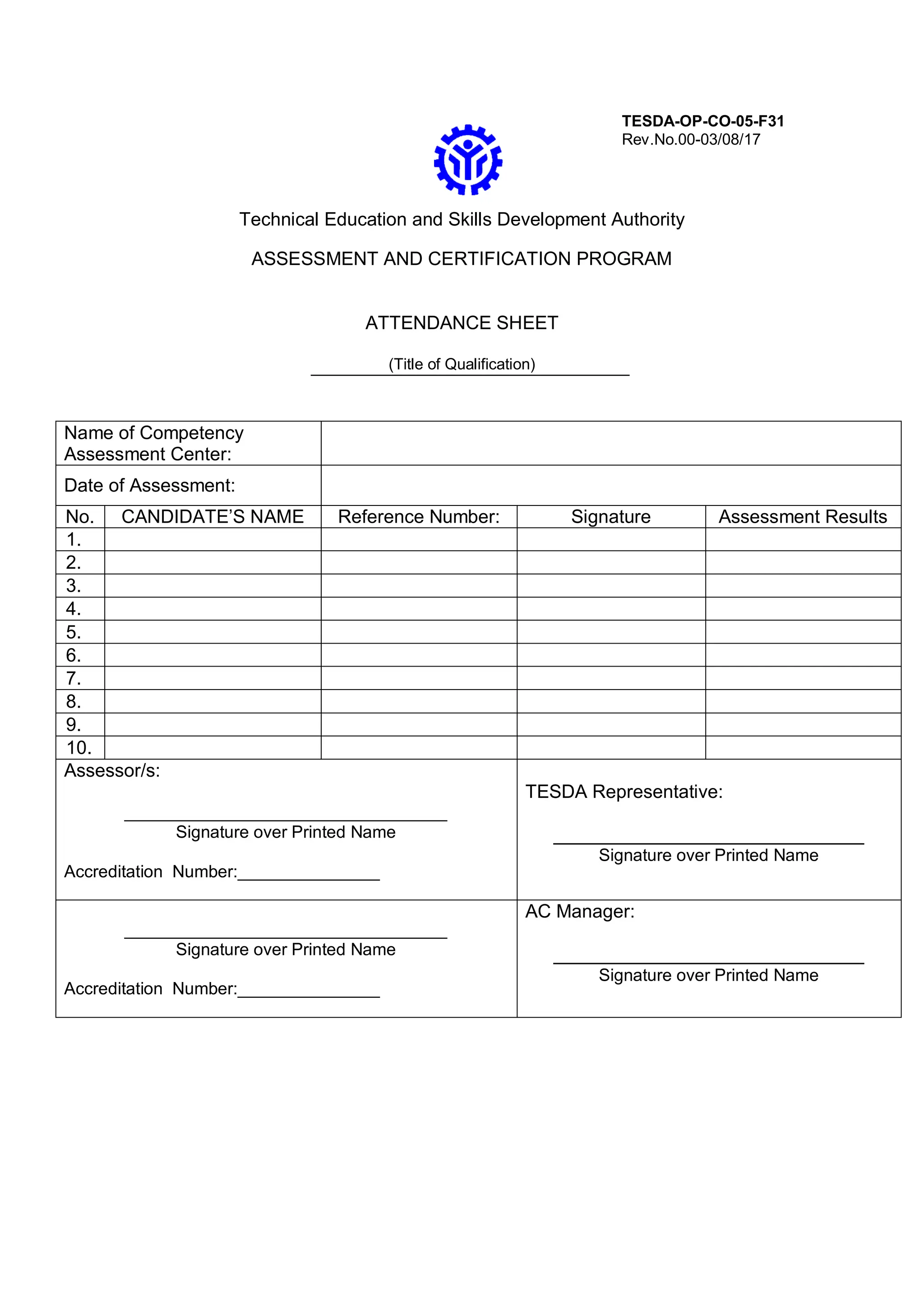Annex 11 - Competency Assessment Forms.pdf