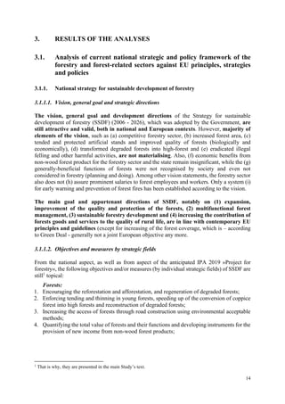 Analysis of forestry strategic and legal framework in North Macedonia | PDF