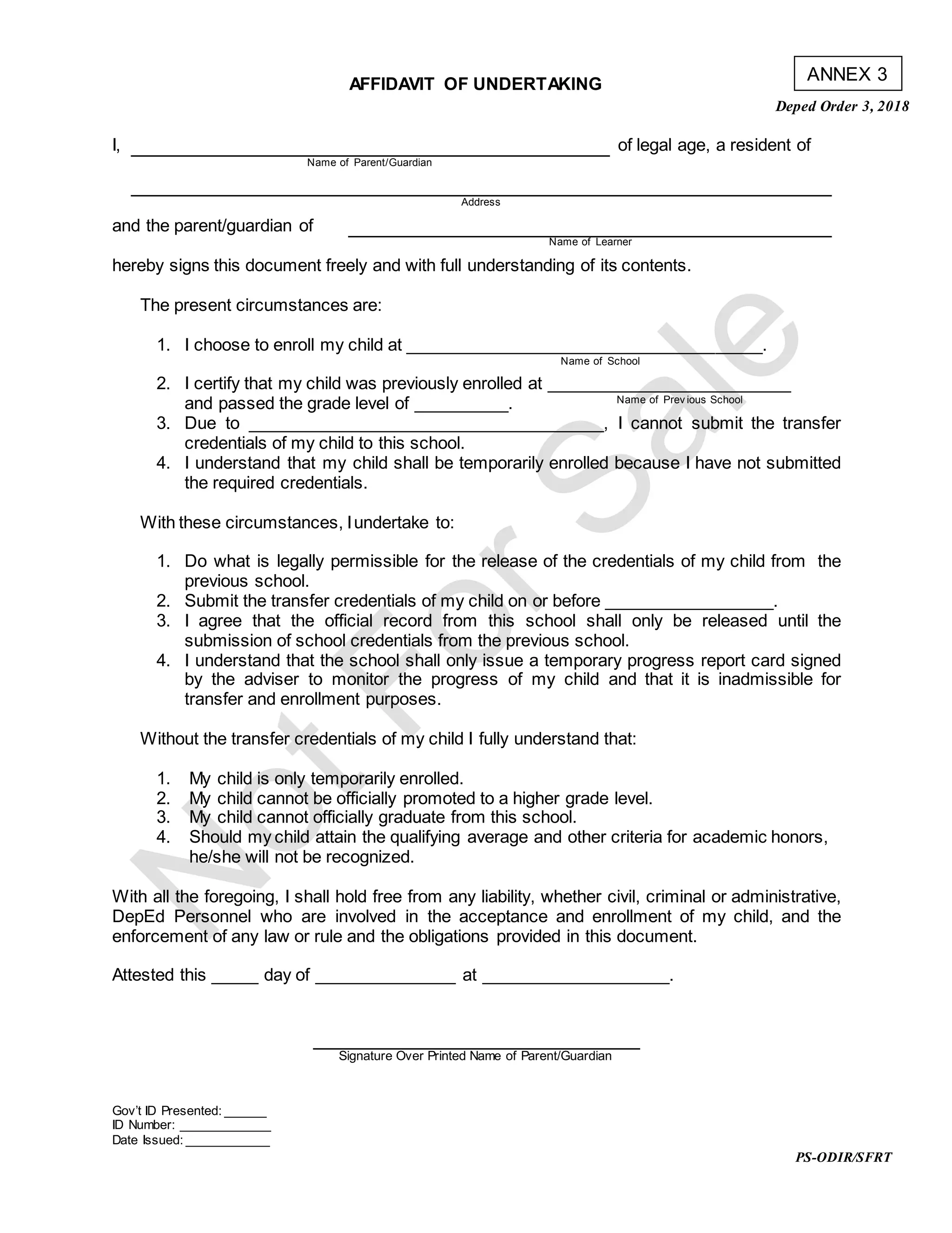 Annex 3 Affidavit of Undertaking DO 3 2018.docx