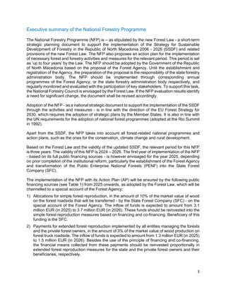 Proposal for the National Forestry Programme of the Republic of North ...