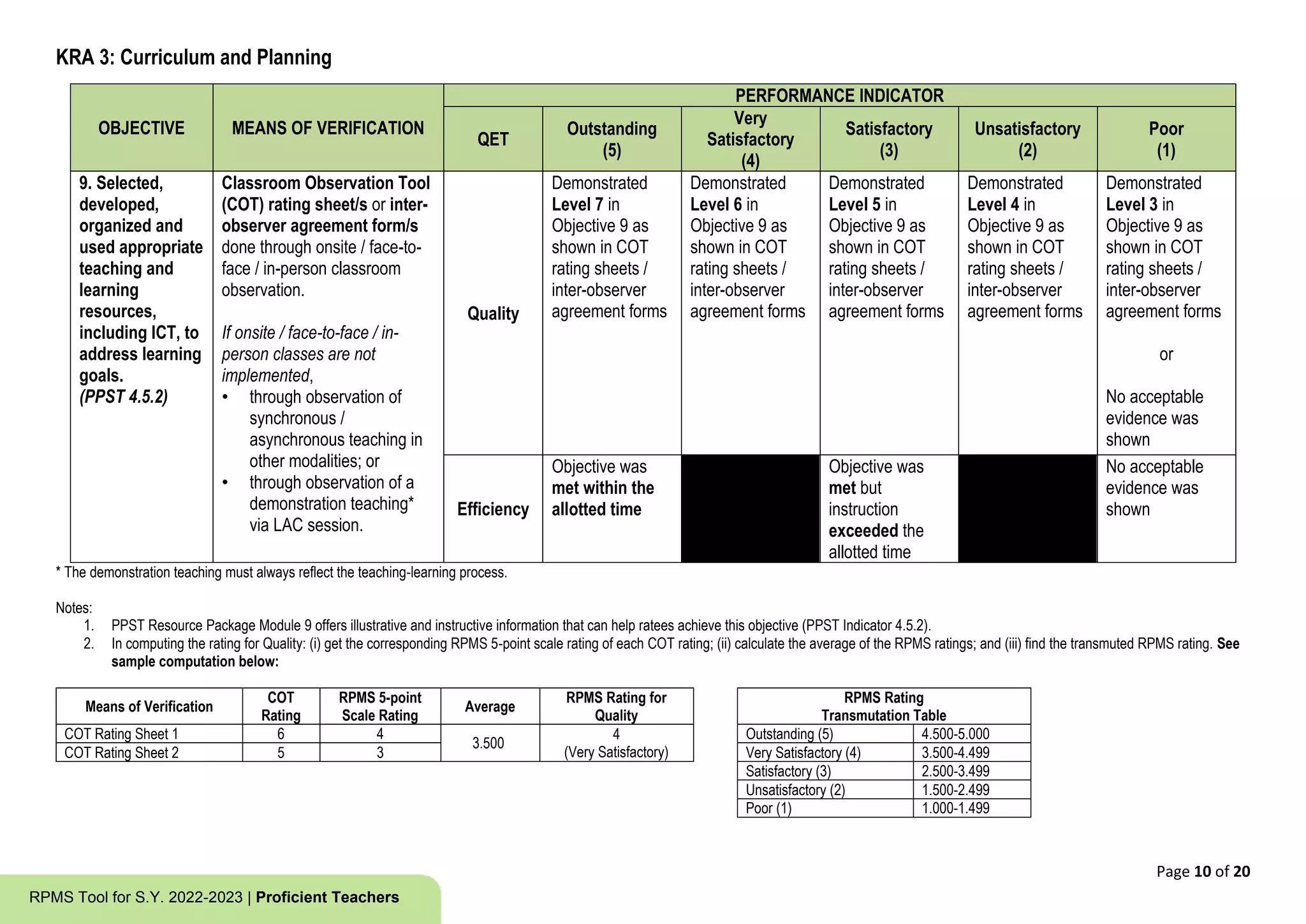 Annex A1 RPMS Tool for Proficient Teachers SY 2022-2023 (1).pdf