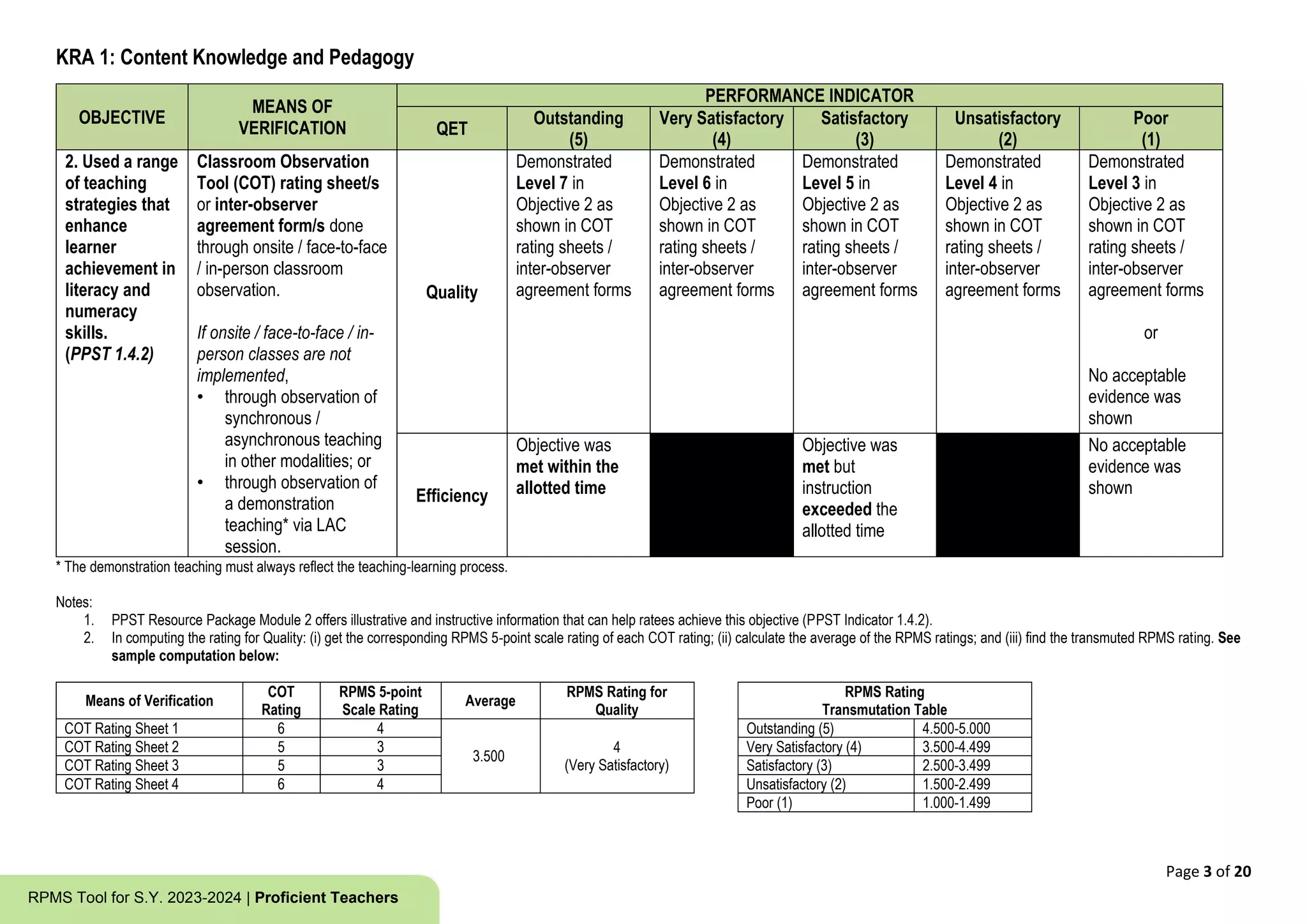 Annex A2 RPMS Tool for Proficient Teachers SY 2023-2024.pdf