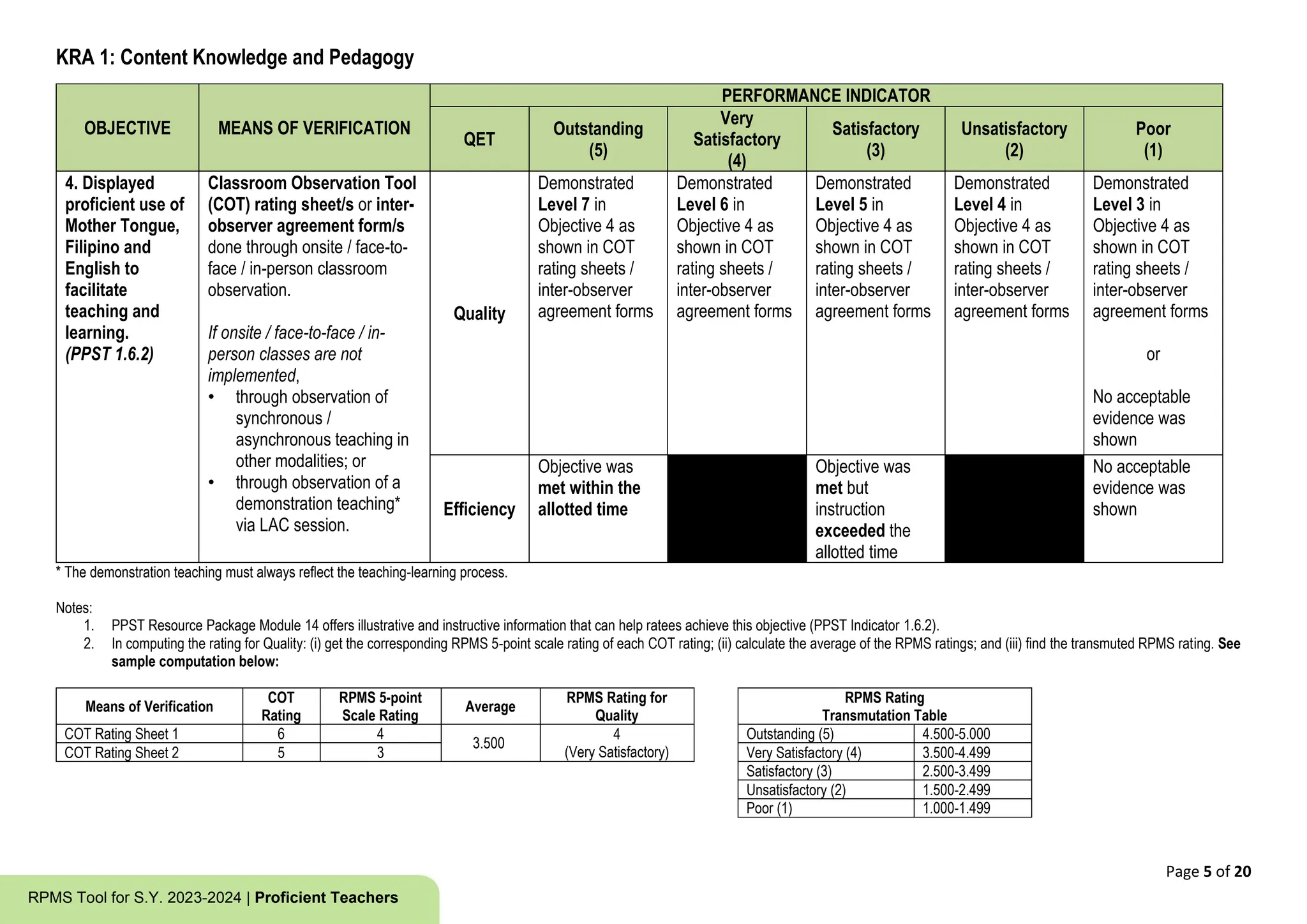 Annex A2 RPMS Tool for Proficient Teachers SY 2023-2024.pdf
