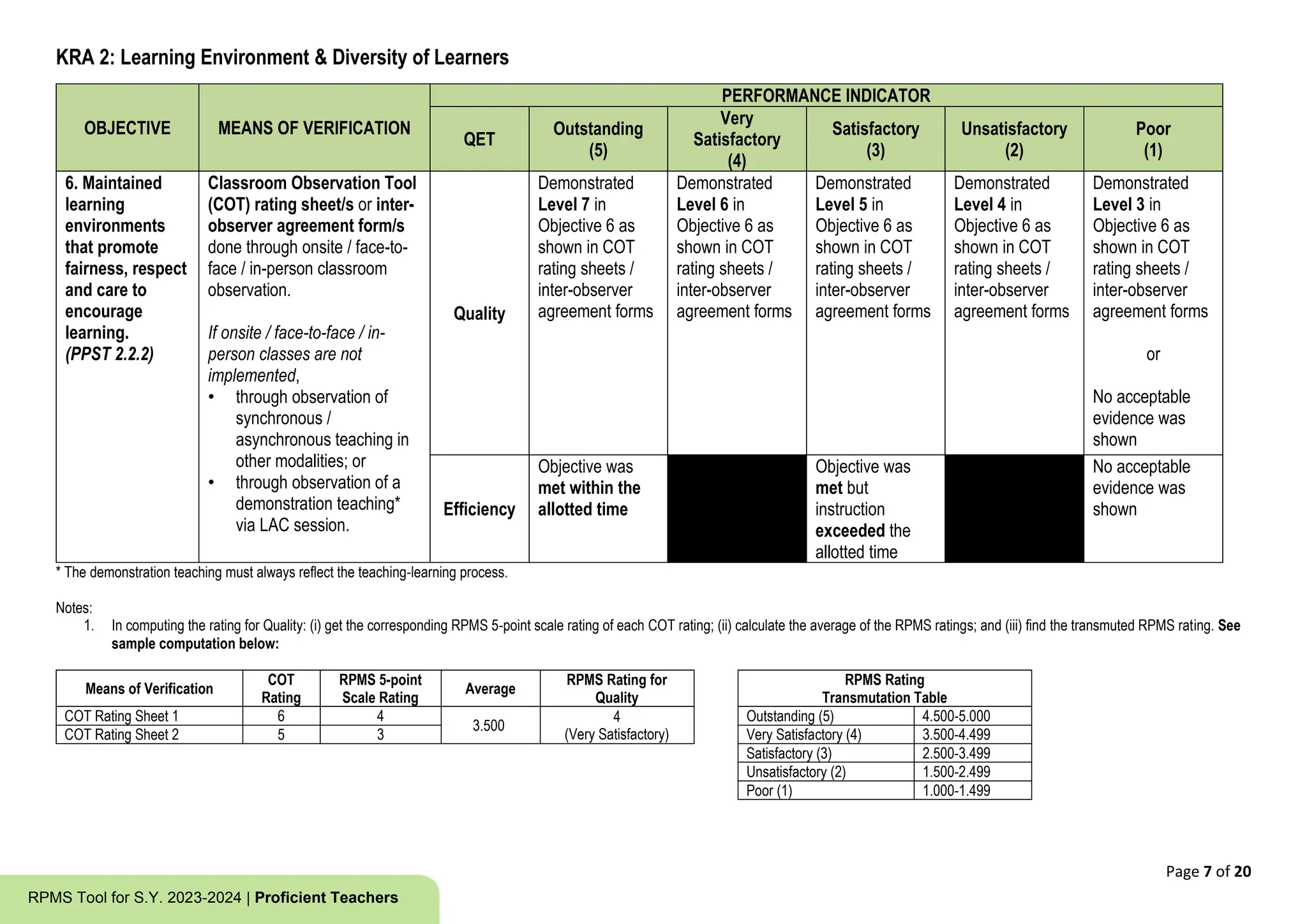 Annex A2 RPMS Tool for Proficient Teachers SY 2023-2024.pdf