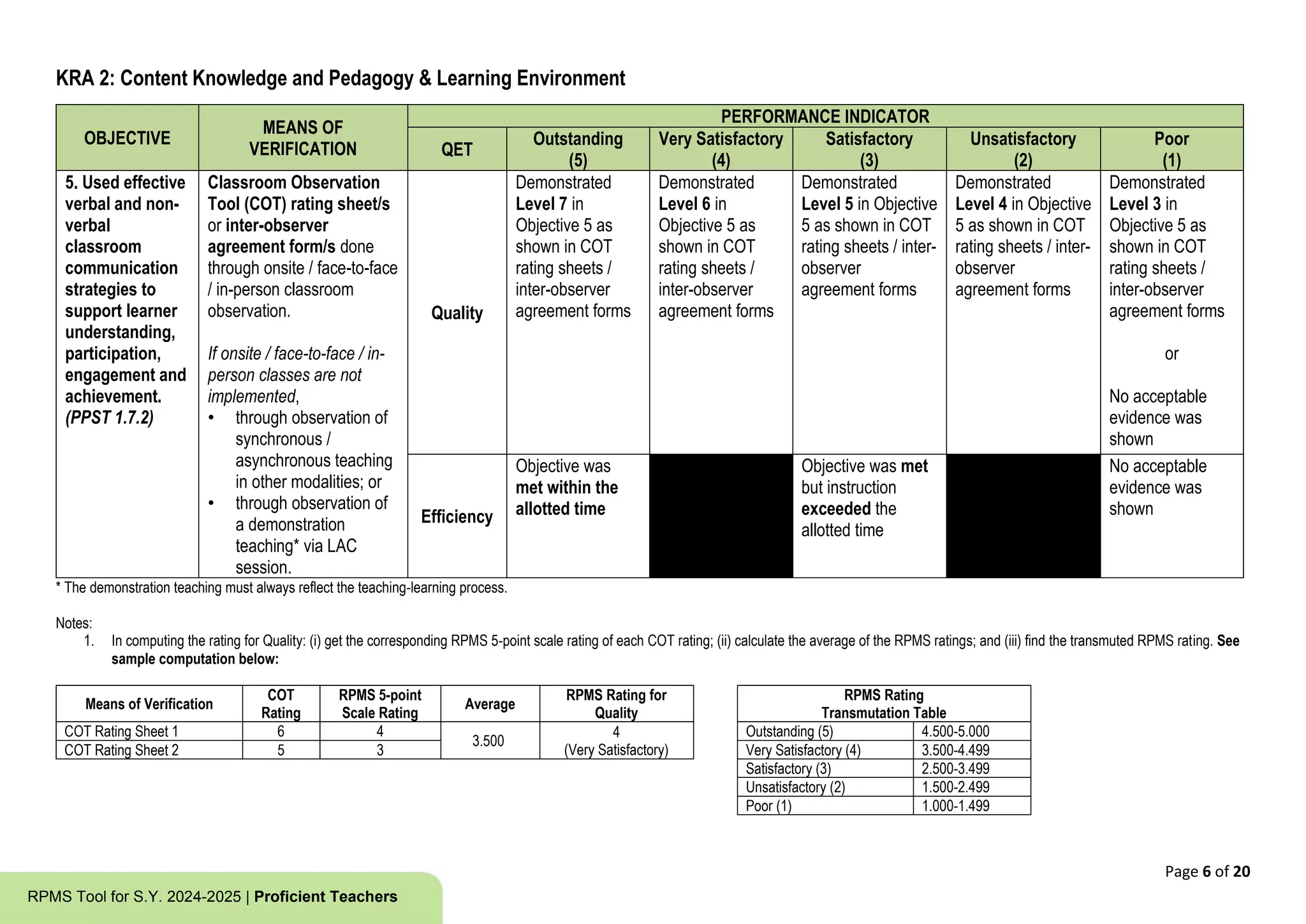 Annex A3 RPMS Tool for Proficient Teachers SY 2024-2025.pdf