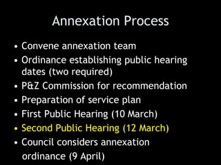 Annexation Public Hearing | PPT