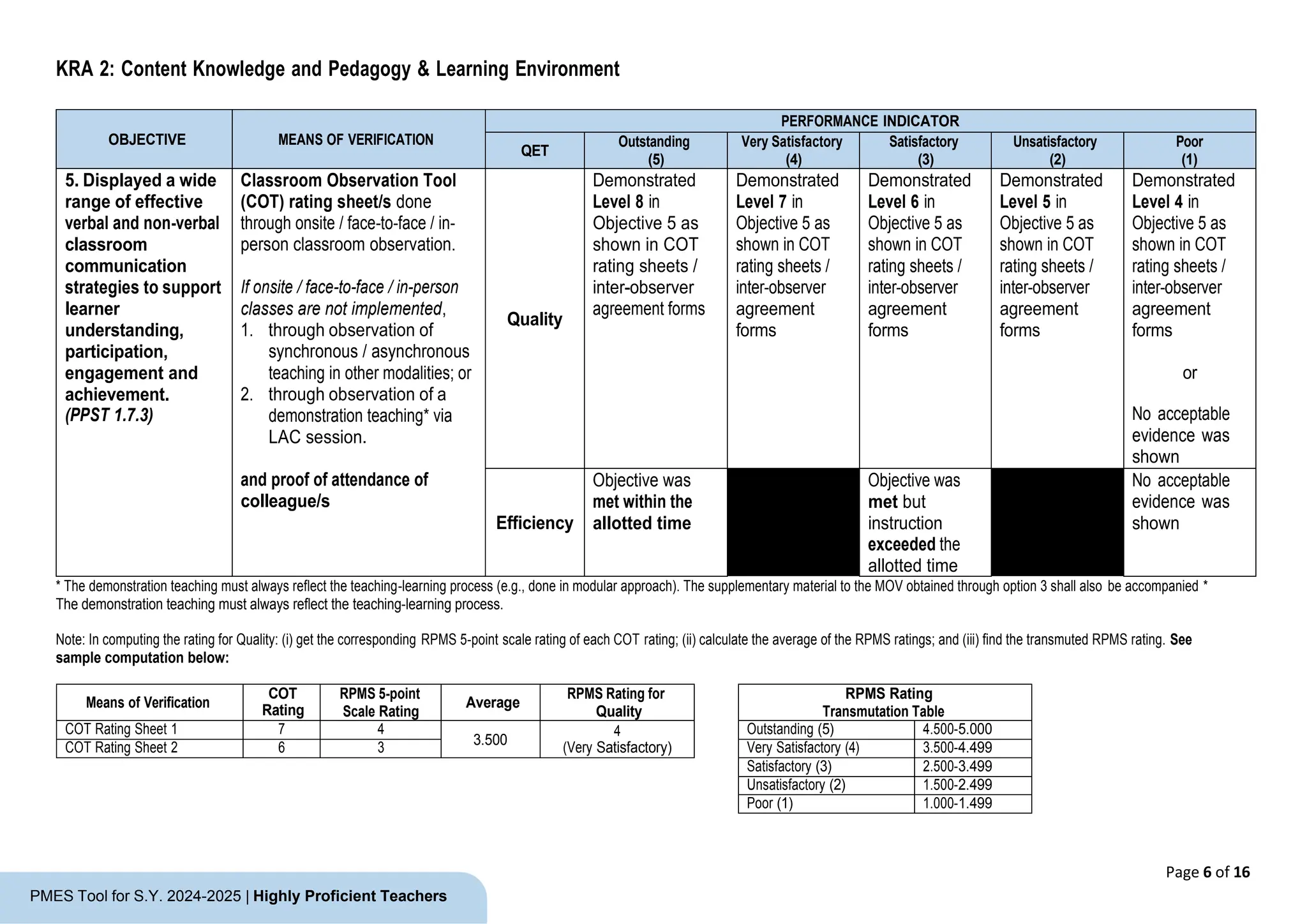 Annex B_PMES Tool for Highly Proficient Teachers SY 2024-2025.pdf