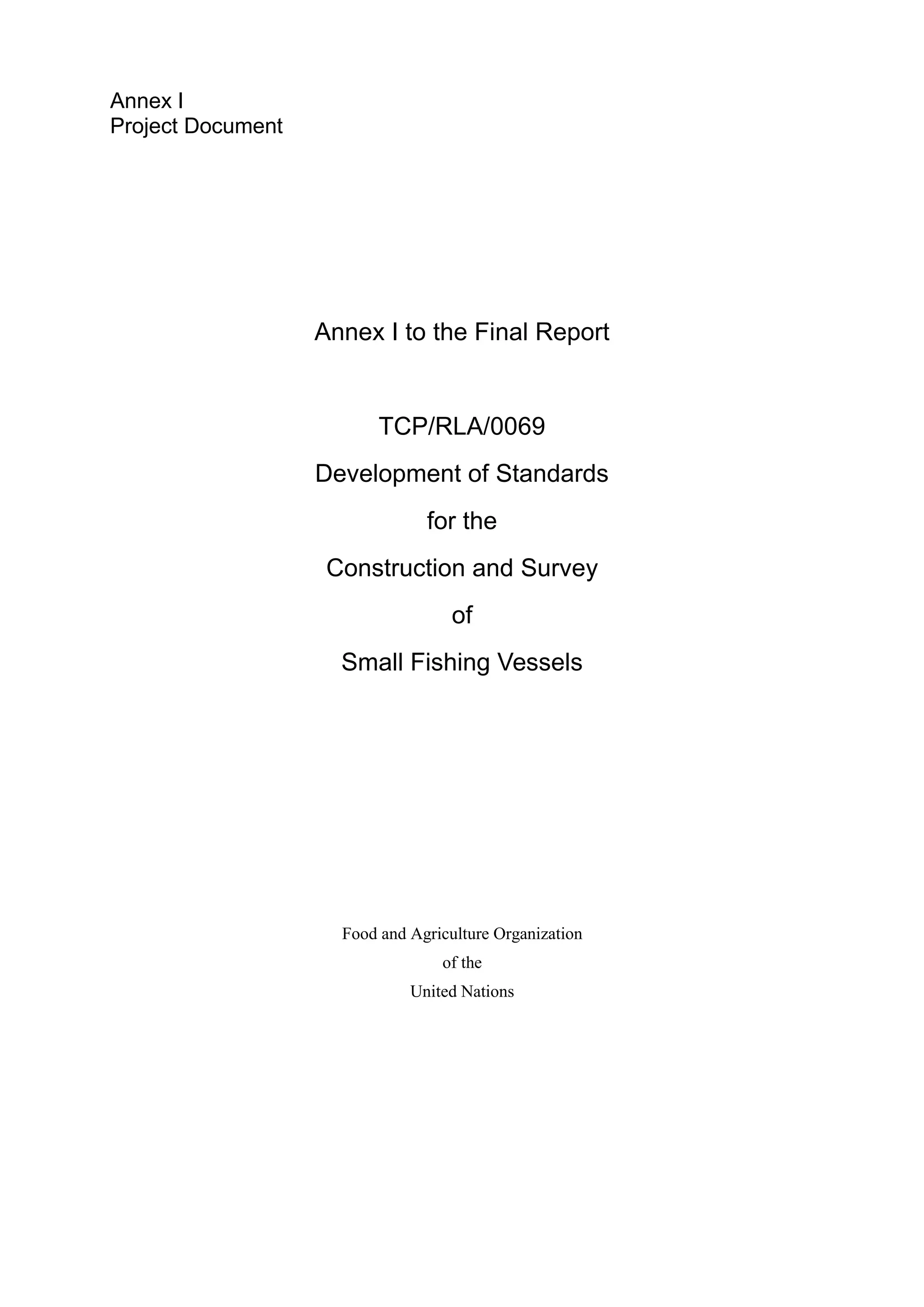 Annex I | PDF | Fishing Sports | Sports