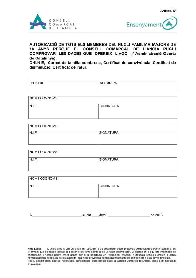 Annex iv aoc 2013 14 | PDF