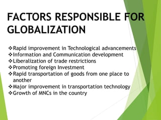 Globalisation CH-4 | PPTX