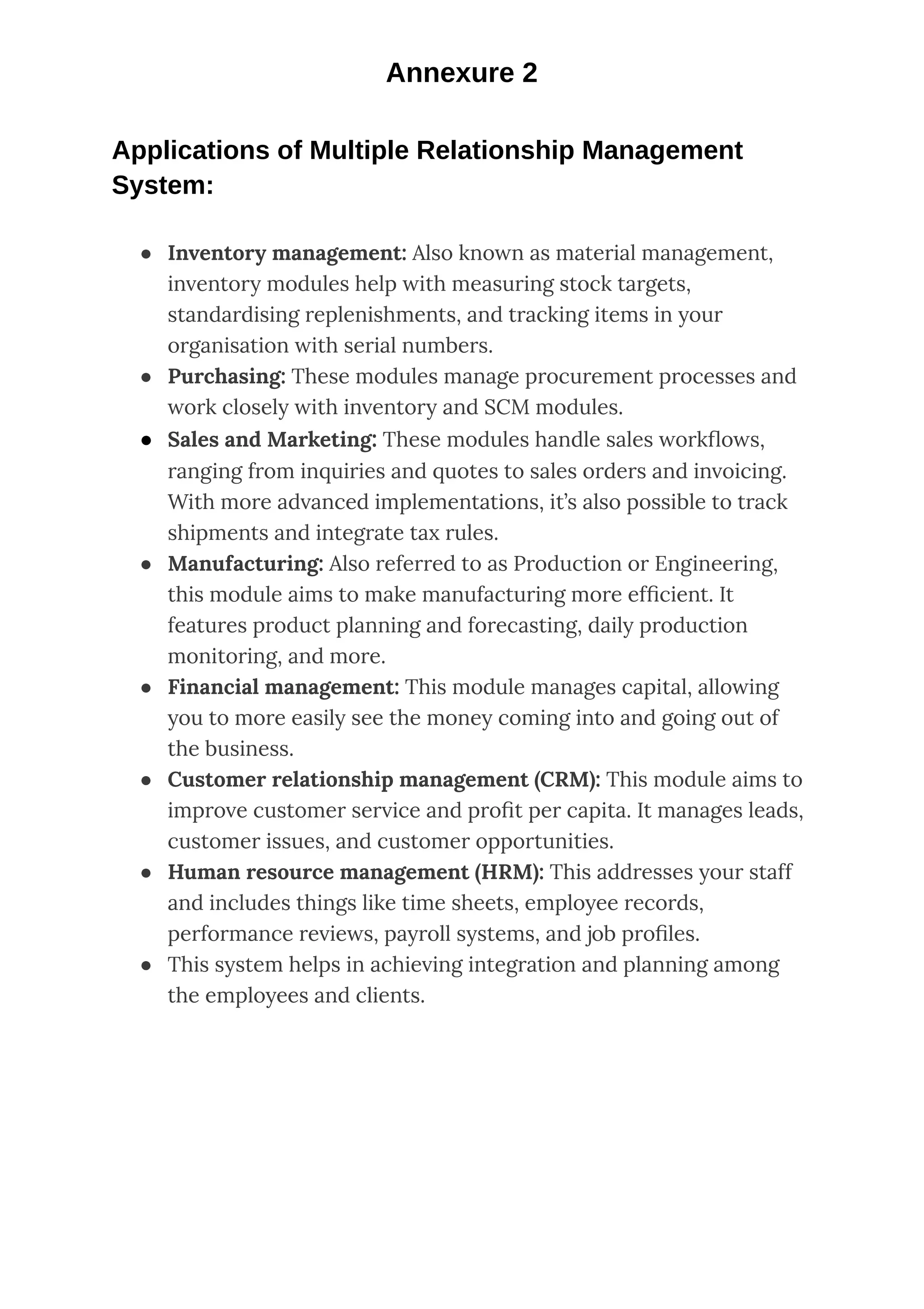 Annexure 2 .pdf | Human Resources | Business
