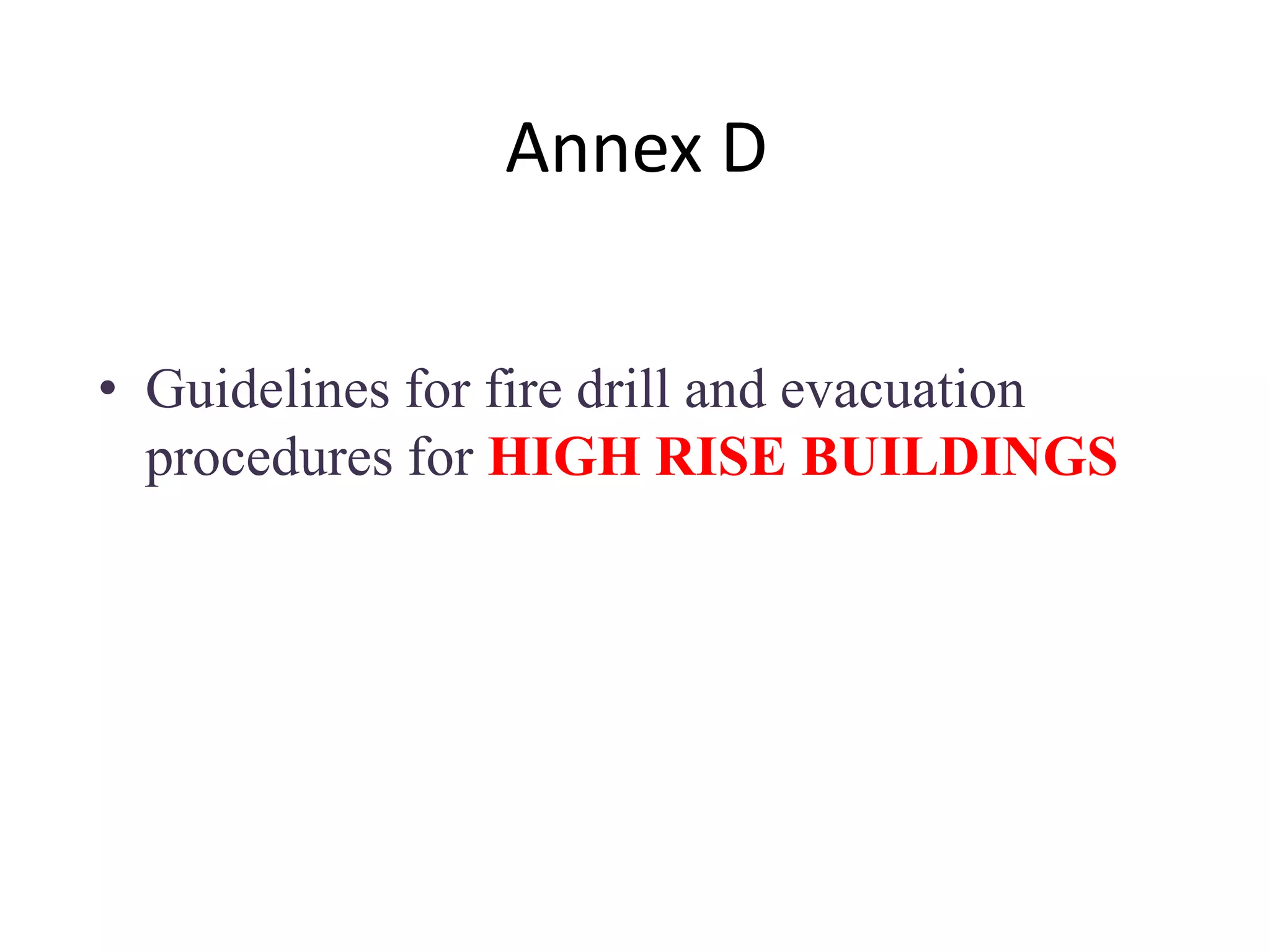 Annexures for national building code(nbc 2016) | PPTX