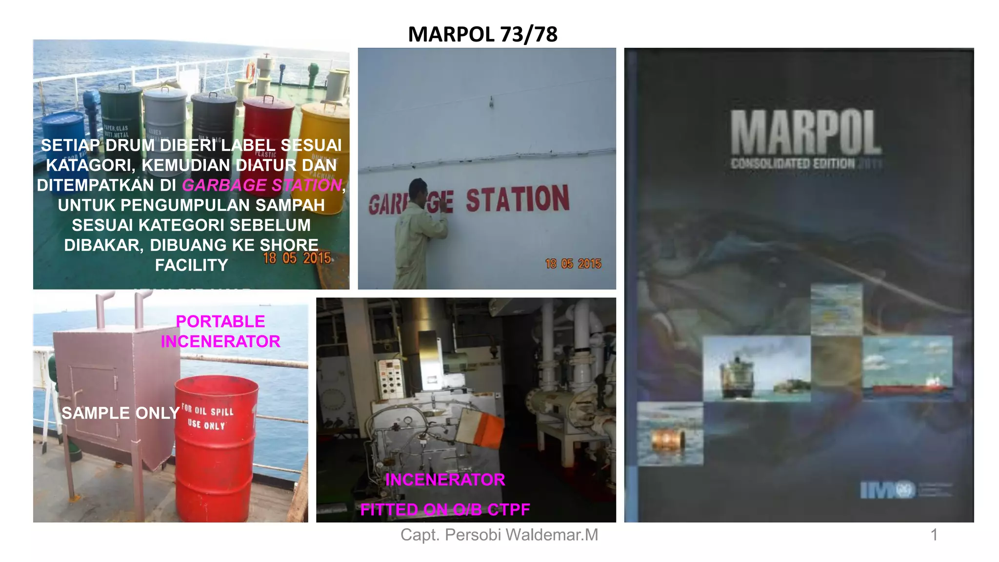 Annex v marpol revisi mepc.277(70) | PDF