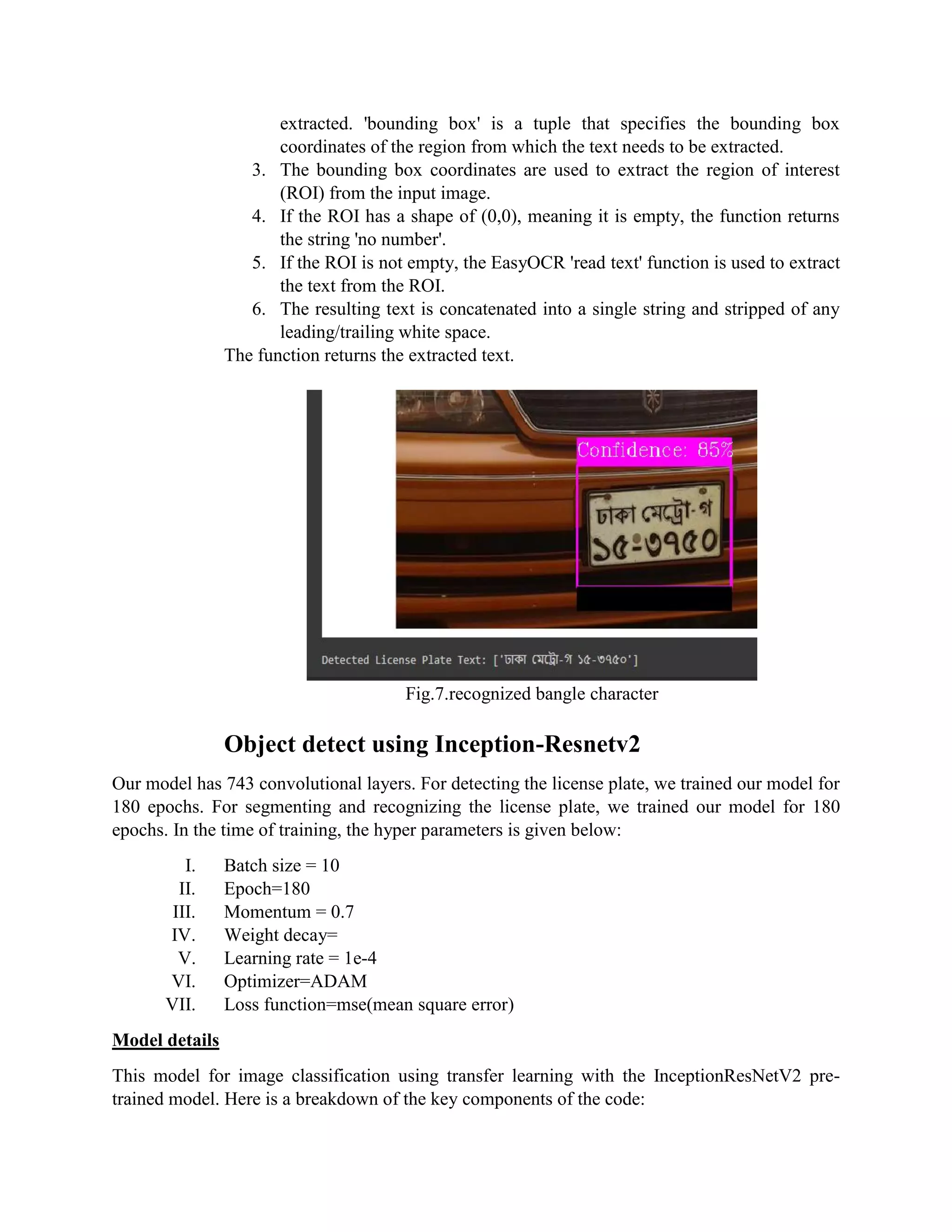 Automatic Number Plate Recognition System in Bangla using Deep Learning ...