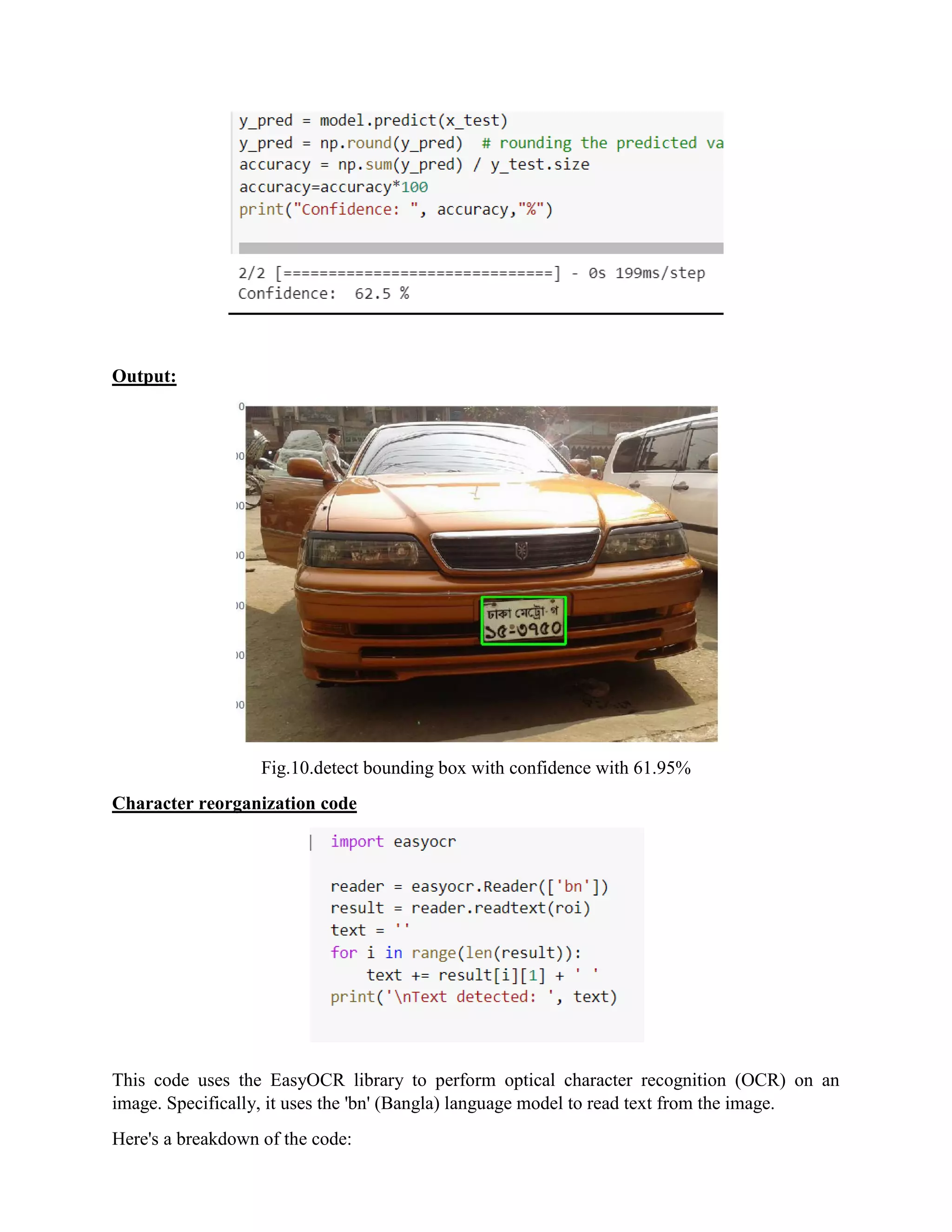 Automatic Number Plate Recognition System In Bangla Using Deep Learning