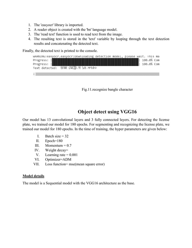 Automatic Number Plate Recognition System In Bangla Using Deep Learning