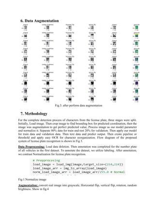 Automatic Number Plate Recognition System in Bangla using Deep Learning model(Report) | PDF