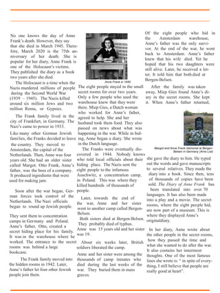 Ann frank beginners-1 | PDF