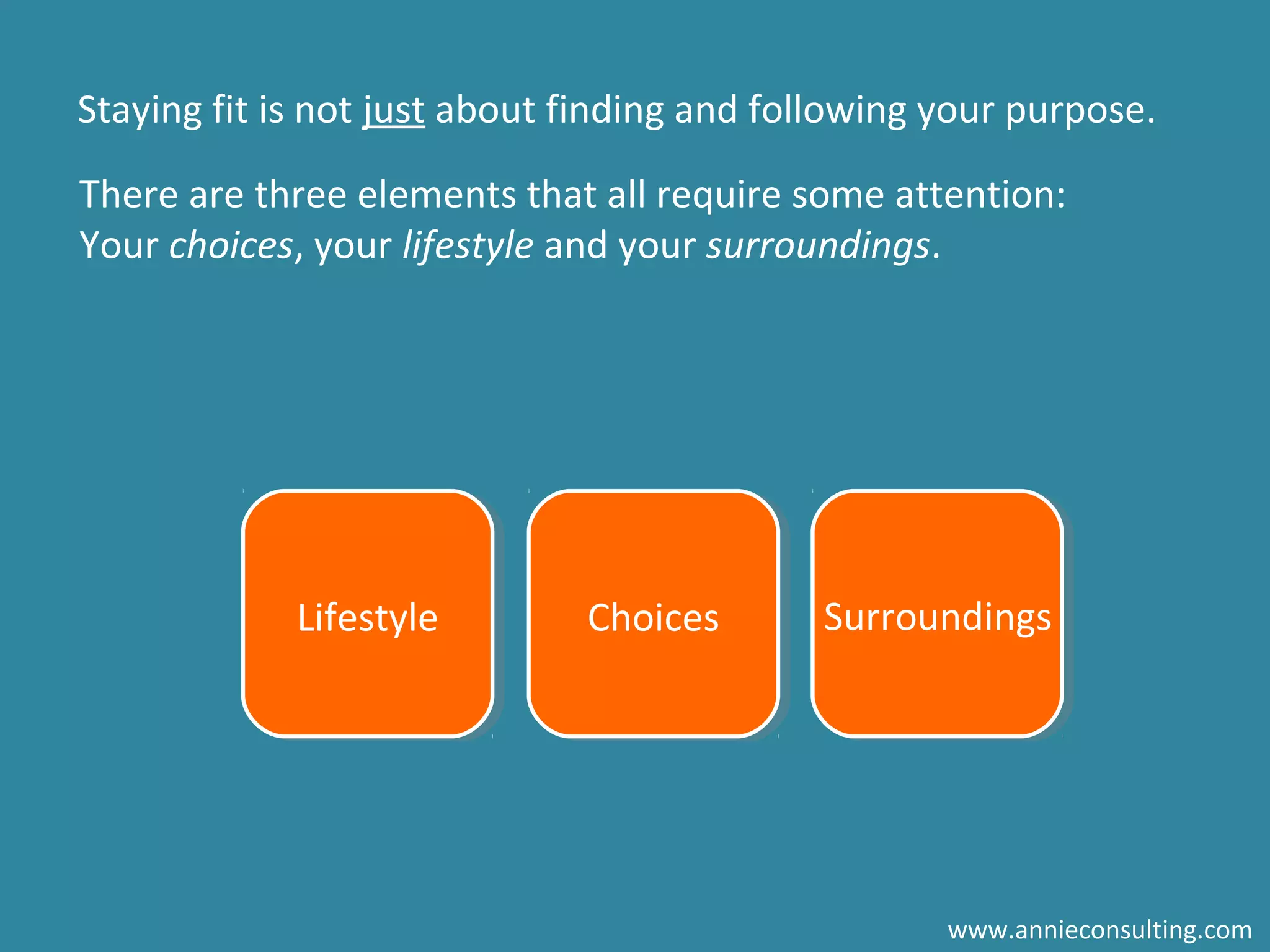 Annie on being fit for purpose | PPT