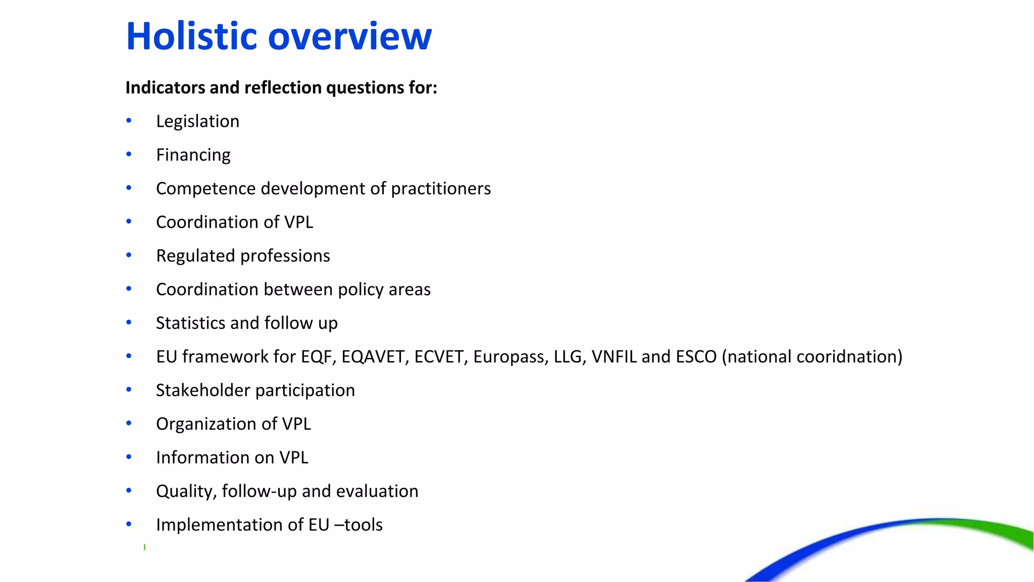 Roadmap 2018 and the value of competences | PPT