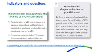 Roadmap 2018 and the value of competences | PPT