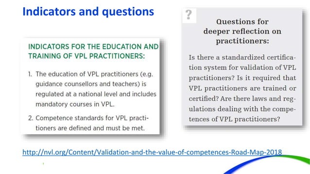 Roadmap 2018 and the value of competences | PPT