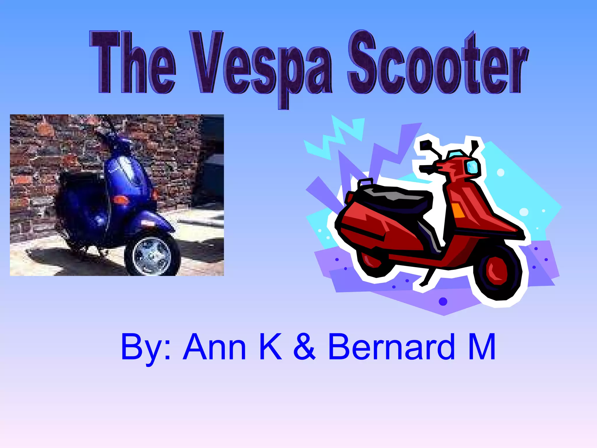 Vespa Scooter | PPT