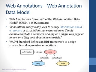 Anno4j - Idiomatic Persistence and Querying for the W3C Annotation Data ...