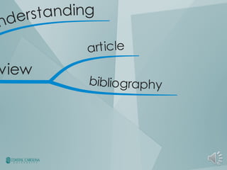 Annotated Bibliography Assignment | PPT