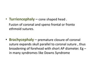 Annormalities of head size and shape | PPTX