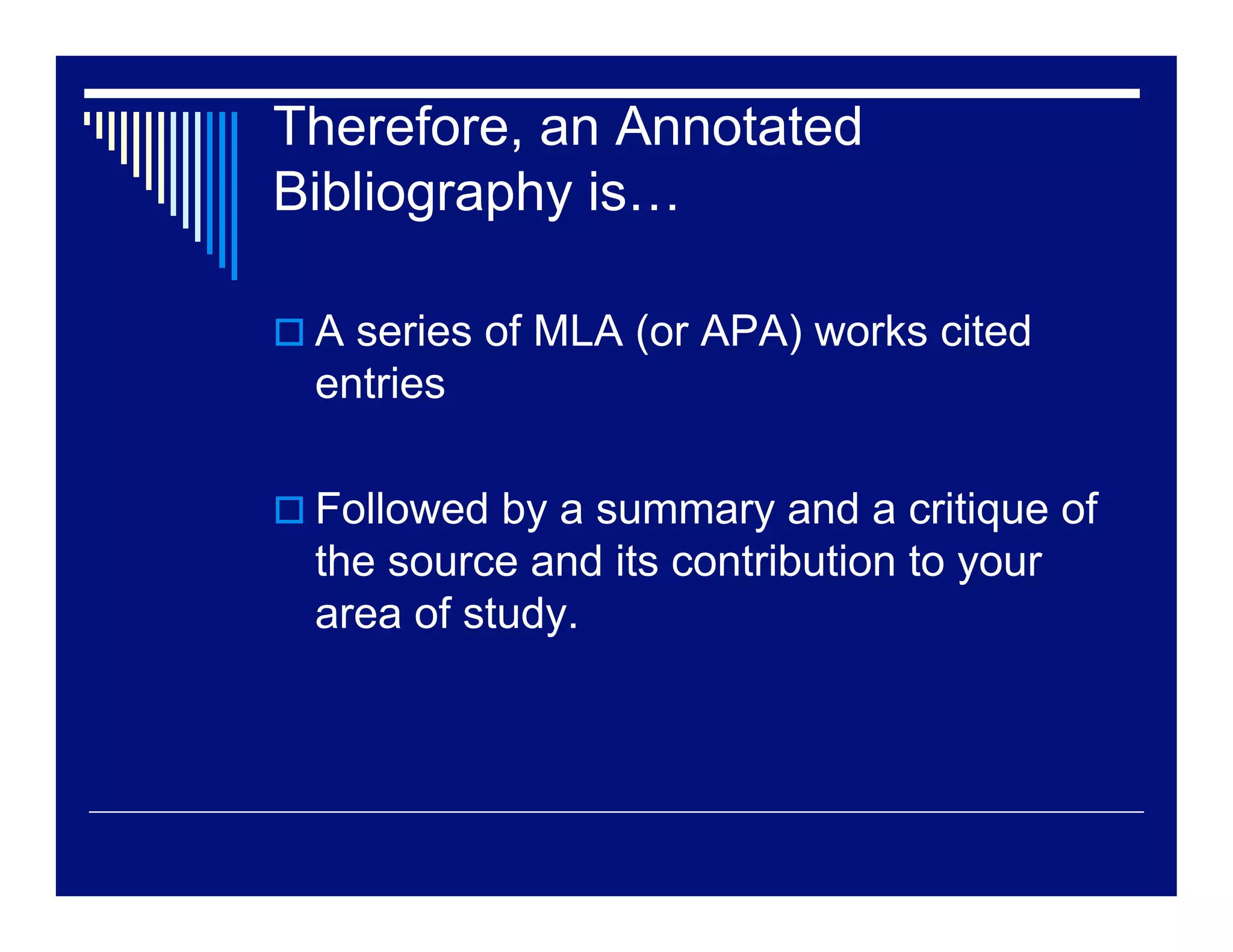 Annotated Bib1 | PDF